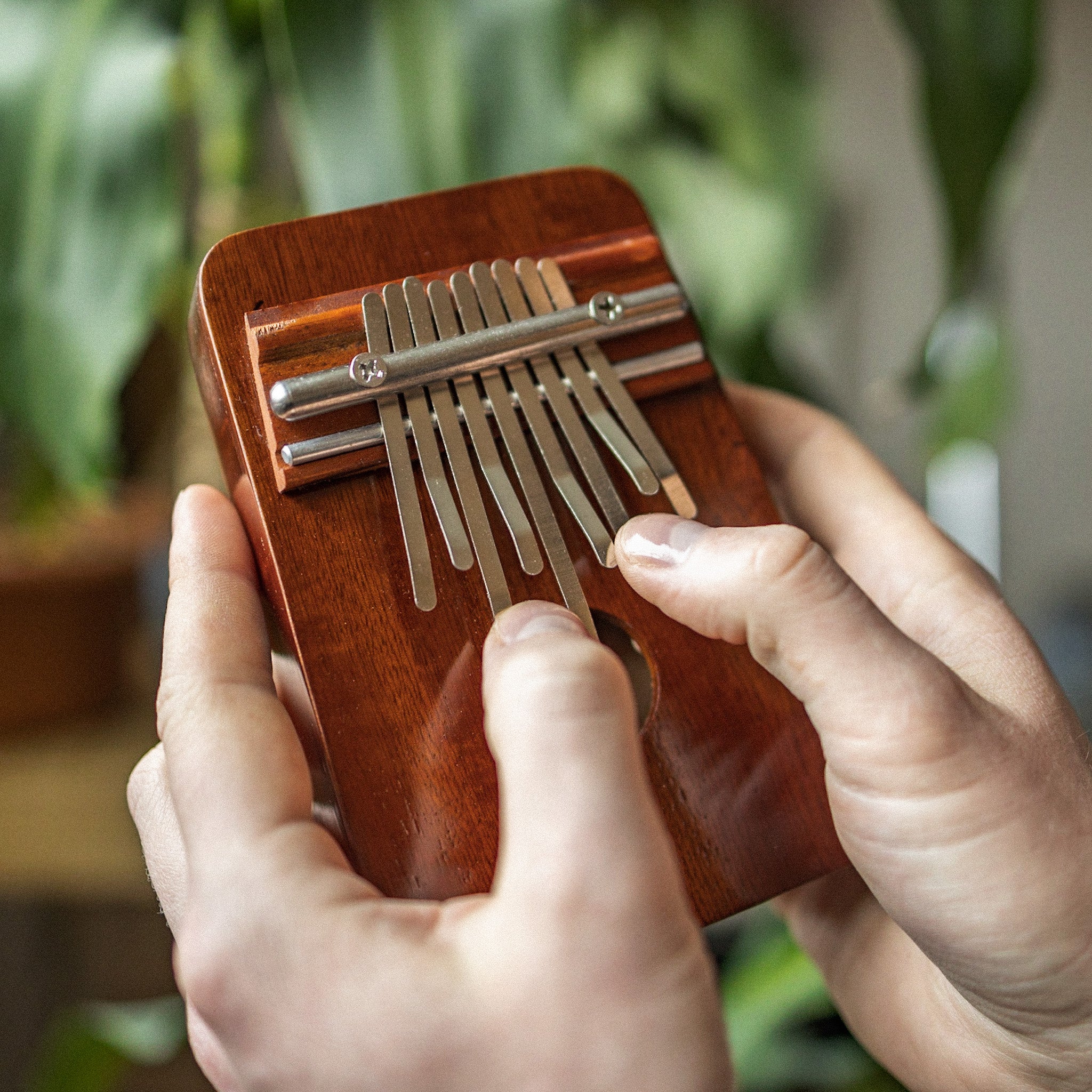 Solid Wood Kalimba 9N2T – BridgeSet Sound